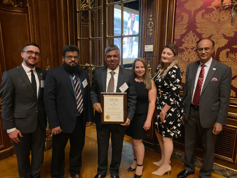 EBA Engineering Receives ACEC/MD Excellence Award for Baltimore Project ...